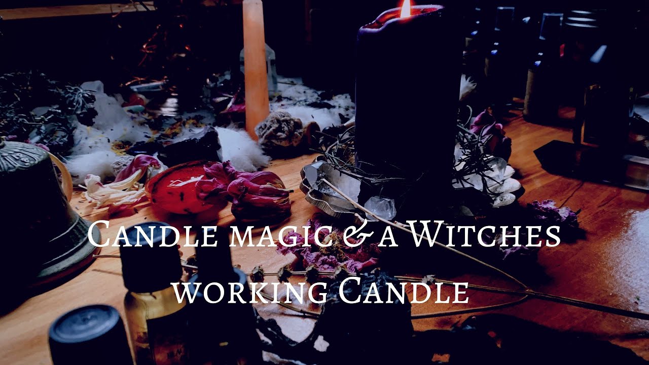 A Witches Working Candle: a 40 Minute Tutorial on Coven of the Witch Weaver sneak peek