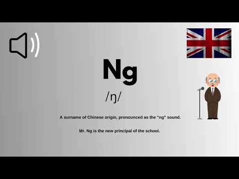 How to Pronounce Ng Correctly- English With Zee