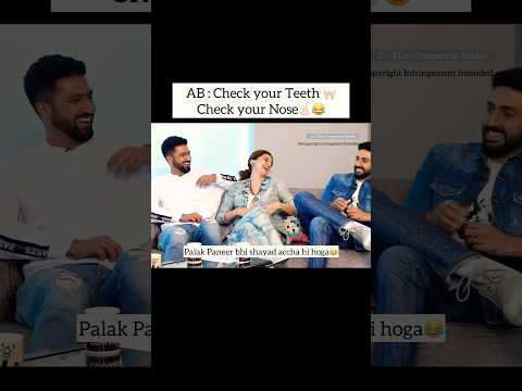Abhishek Bachchan’s Shooting Strategy—Wife Knows 😍#abhishekbachchan #taapseepannu #vickykaushal