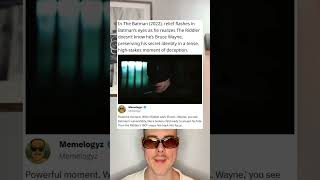 In The Batman (2022), relief flashes in Batman’s eyes as he realizes The Riddler doesn’t know he’s