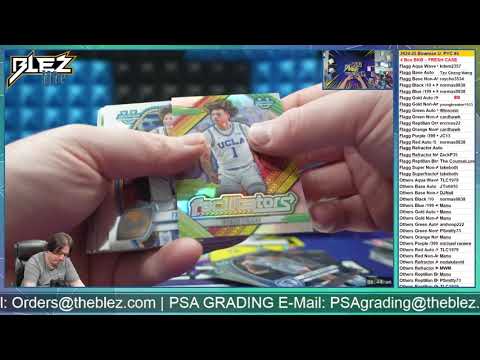 2024-25 Bowman Chrome University Basketball 4 Box Break #4 Pick Your Color
