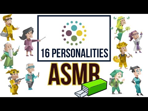 ASMR 16 Personalities Quiz🌙| Myers-Briggs & Jung | Close up Whispers & Gum Chewing✨