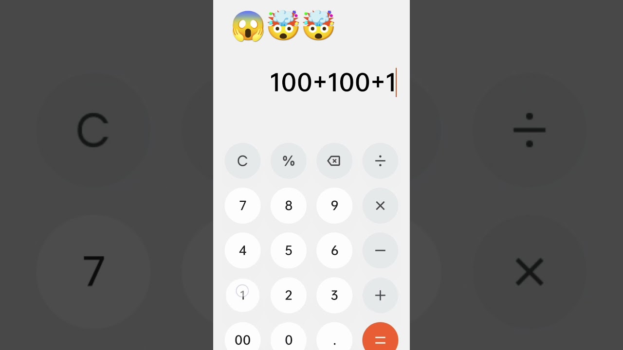 How it is possible 🤯😱🤯#calculator #iphone #trendingshorts #magic