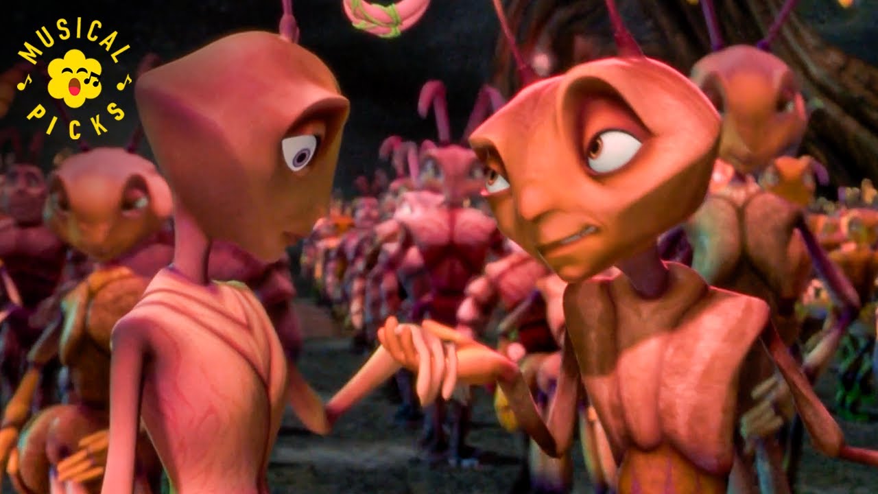 The Iconic Ant Bar Line Dance (Full Scene) | Antz