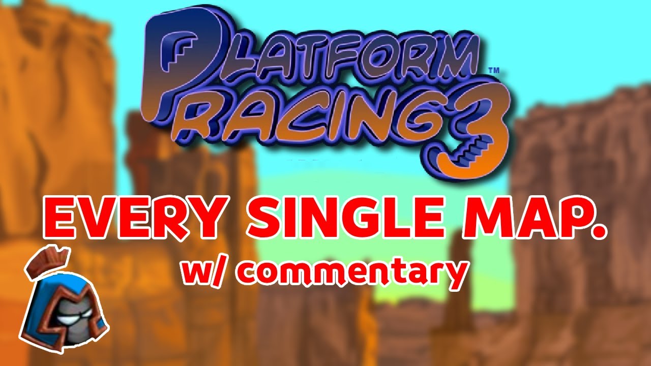 SPEEDRUNNING ALL PLATFORM RACING 3 CAMPAIGN LEVELS