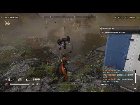 Helldivers 2: 500 kg bomb vs Charger