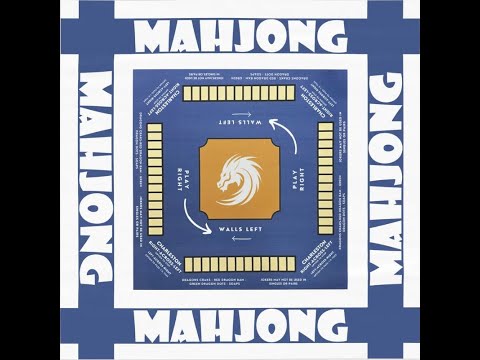White Blue Perfect for Events, Mahjong Games