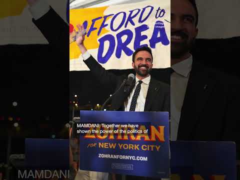 Zohran Mamdani set to win the Democratic primary for New York City mayor, toppling Cuomo