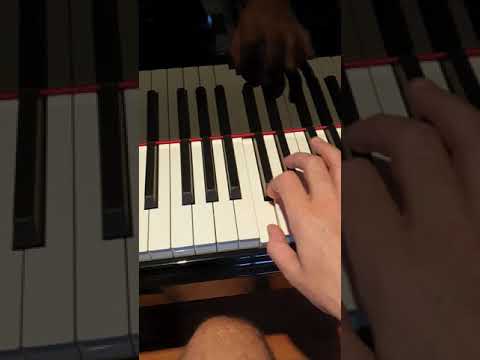 E Flat major or D sharp major scale piano hands separate