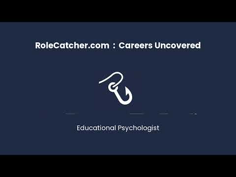 Educational Psychologist : Careers Uncovered