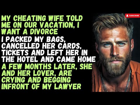 Cheating wife told me she wants a divorce on our anniversary vacation, My lawyer made her cry