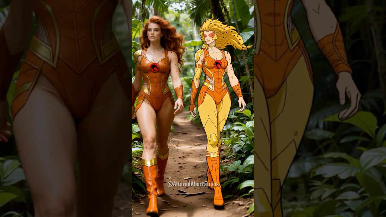 ThunderCats VS Real Life 🐾🦁🐅 (Cheetara, Pumyra, WilyKit, & More)