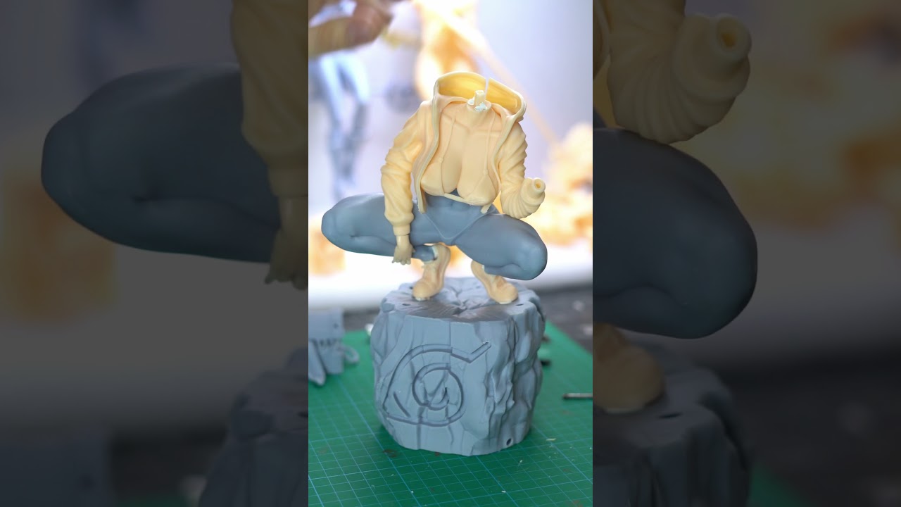 Hinata 3D Resin Model Figure