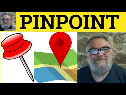 🔵 Pinpoint Meaning - Pinpoint Examples - Pinpoint Definition - GRE Vocabulary - Pinpoint