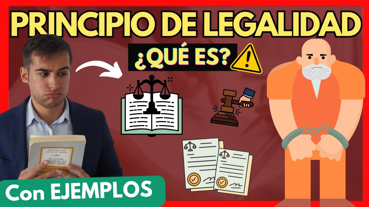 ➡️ PRINCIPLE OF LEGALITY IN CRIMINAL LAW: What is it? 【DISCOVER EVERYTHING with EXAMPLES in 5 steps】