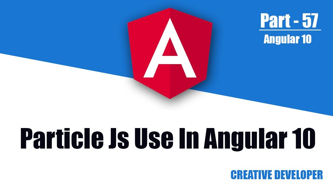 particle js in angular || solve Ivy error || Particle Js || Angular Tutorial || Angular Particle Js