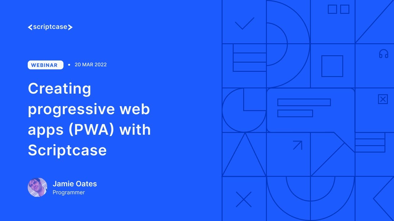 Scriptcase - Creating progressive web apps (PWA) with Scriptcase