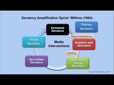 Deviancy Amplification Spiral