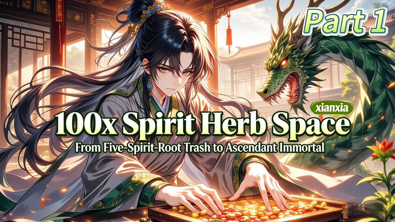 Part1: 100x Spirit Herb Space: From Five-Spirit-Root Trash to Ascendant Immortal!