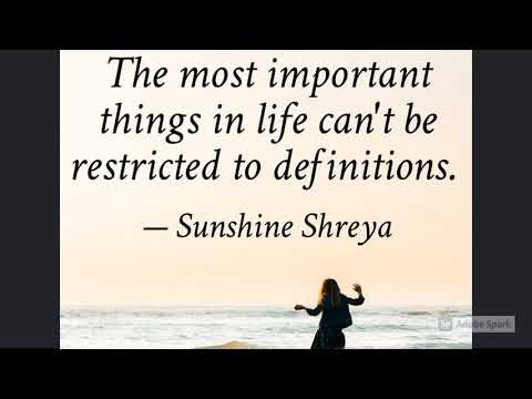 Life / Meaning / Live / Definition / Express / Emotions