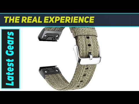 Quick Release Nylon Cowhide: Ultimate Garmin Fenix/Descent Band?