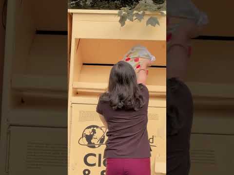Old Clothes & Shoes Reuses #usa #trending #donation #donationbox