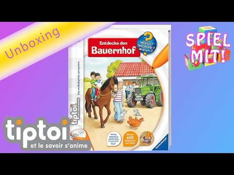 TIPTOI Bauernhof - Entdecke den BAUERNHOF - unboxing demo by Spiel mit mir - Kinderspielzeuge