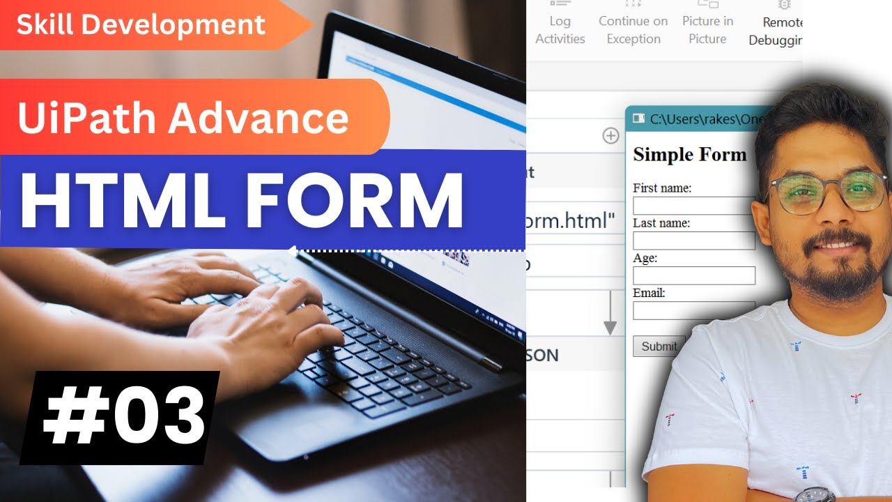 How to Use UiPath for Custom HTML Input | UiPath Custom Input Activity Explained