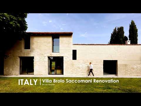 ITALY Villa Brolo Saccomani Renovation Bricolo Falsarella