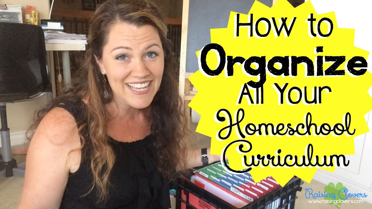 HOW TO ORGANIZE YOUR HOMESCHOOL CURRICULUM: 5 Simple Systems!