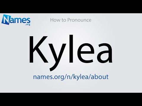 How to Pronounce Kylea