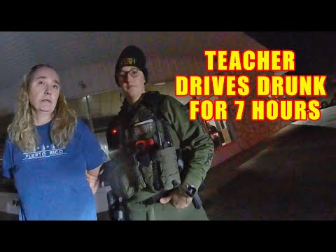 Teacher Drives Drunk for 7 Hours at Nearly 3 Times the Legal Limit