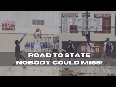 NOBODY COULD MISS THIS ENTIRE GAME!! | Crowley HS VS Byron Nelson HS Round 1 Highlights