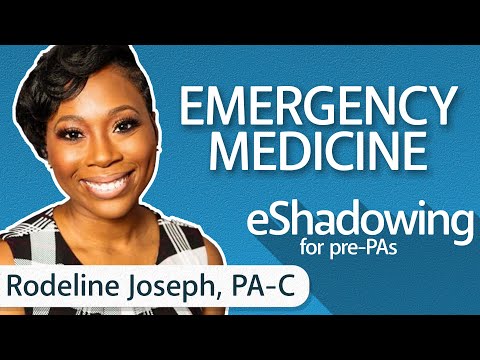How to Become an Emergency Medicine PA with Rodeline Joseph, PA-C | eShadowing for Pre-PAs Ep. 13