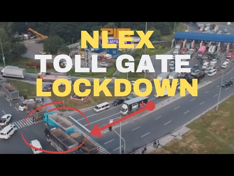 NLEX Toll Gate Lockdown
