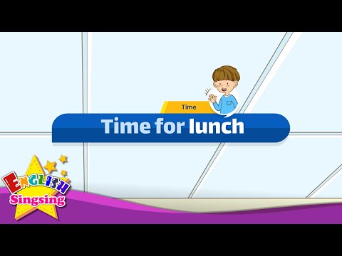 [Time] Time for lunch  - Easy Dialogue - Role Play