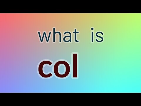 Col - 59 English Vocabulary Flashcards