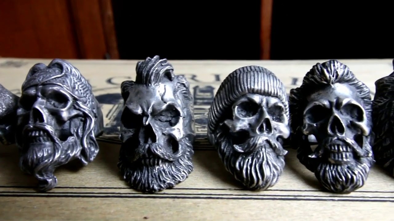 Skull Rings By Crewskull Workshop