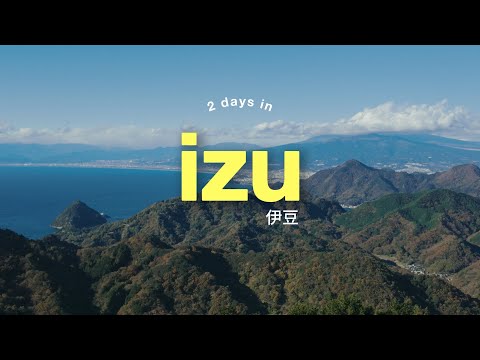 2 days in Izu, Shizuoka exploring Japan's most scenic coastal town | Japan Vlog