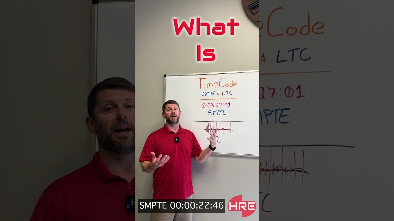 What Is SMPTE Timecode : HRE ANSWERS