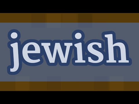 JEWISH pronunciation • How to pronounce JEWISH