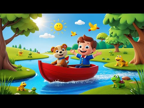 "🎶 Sing Along! The Ultimate 'Row Row Your Boat' Adventure for Kids 🌊 | Fun Nursery Rhymes!"