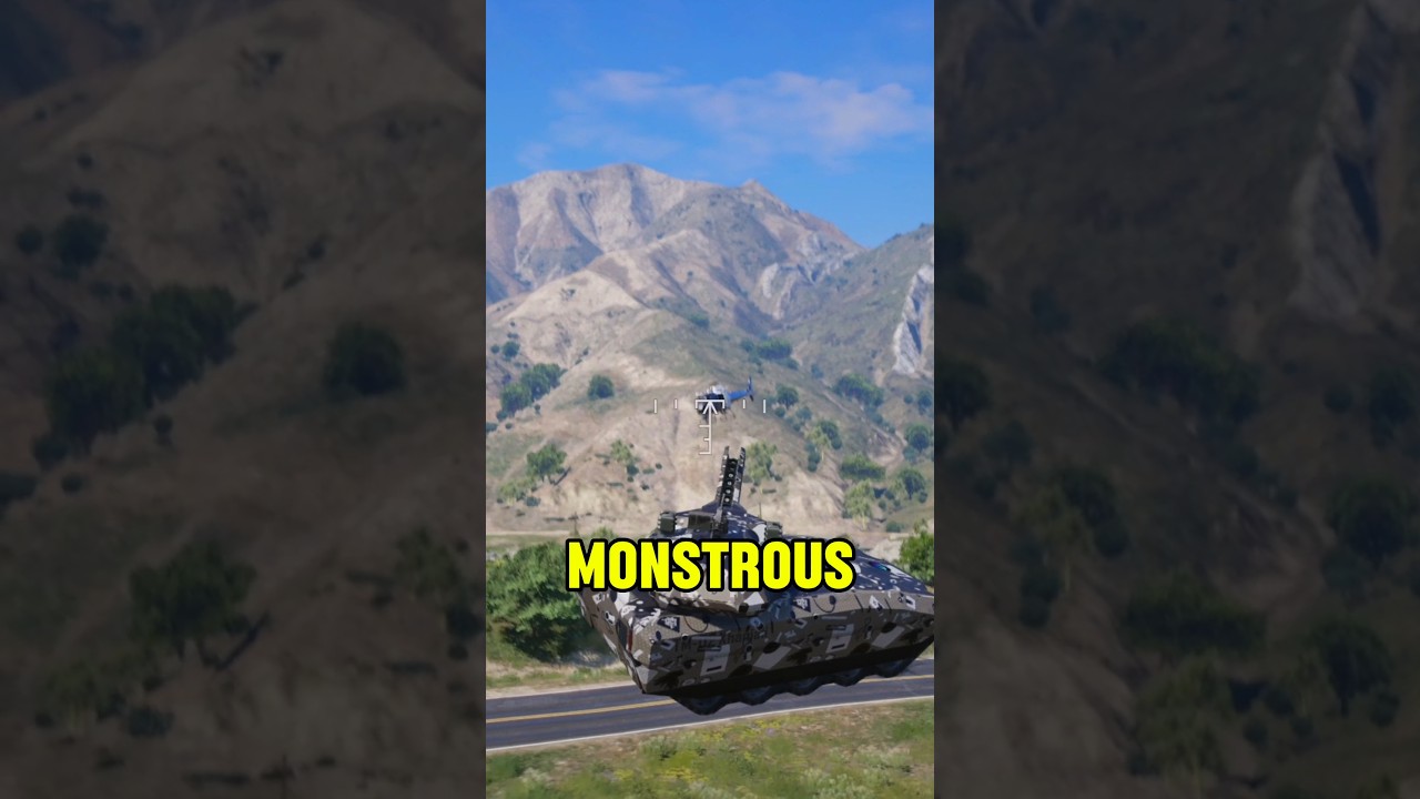 I Found the DEADLIEST Secret Tank in GTA 5! 🚀💥#gta #gta5 #gaming