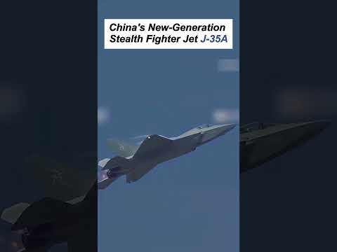 China’s new-generation stealth fighter jet #J-35A#fyp #fypシ #china #chinatiktok #likechina #techtok