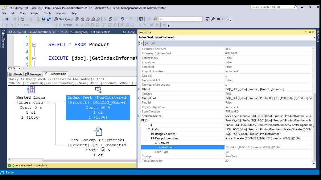 Microsoft SQL Server Performance Tuning Part 8 : Implicit Conversion in SQL Server