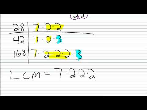 How to Find the LCM (Least Common Multiple) - Practice