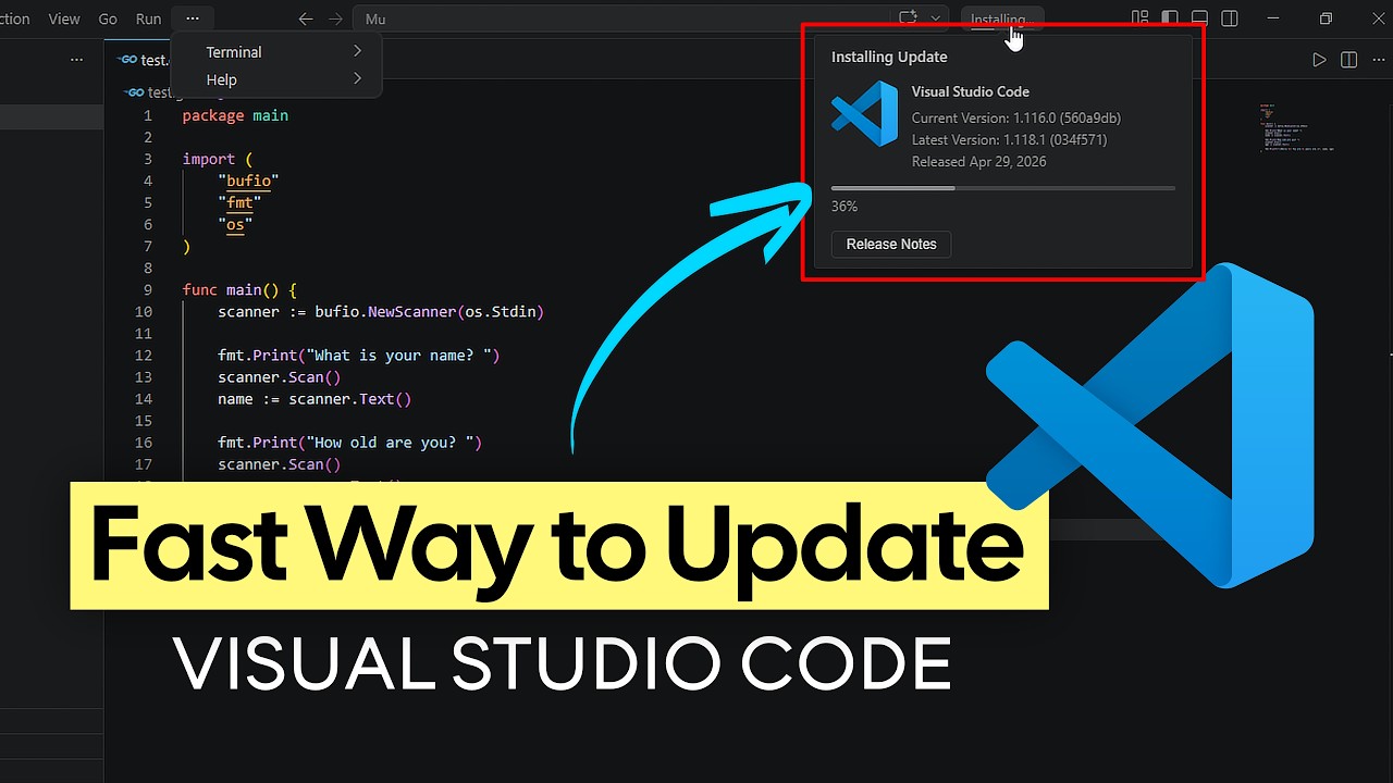How to Update Visual Studio Code | Get Latest Version