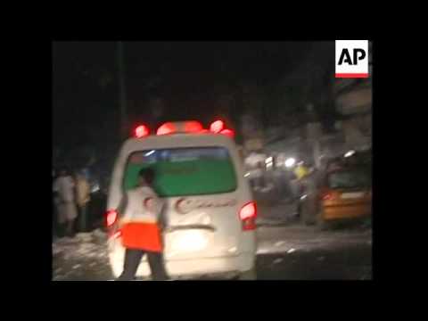 Three killed near Gaza airport, al-Aqsa building hit by airstrike, adds day pix