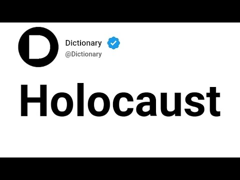 Holocaust Meaning In English
