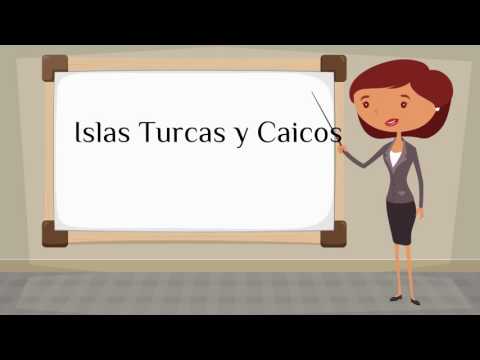 How do you say 'Turks and Caicos Islands' in Spanish?